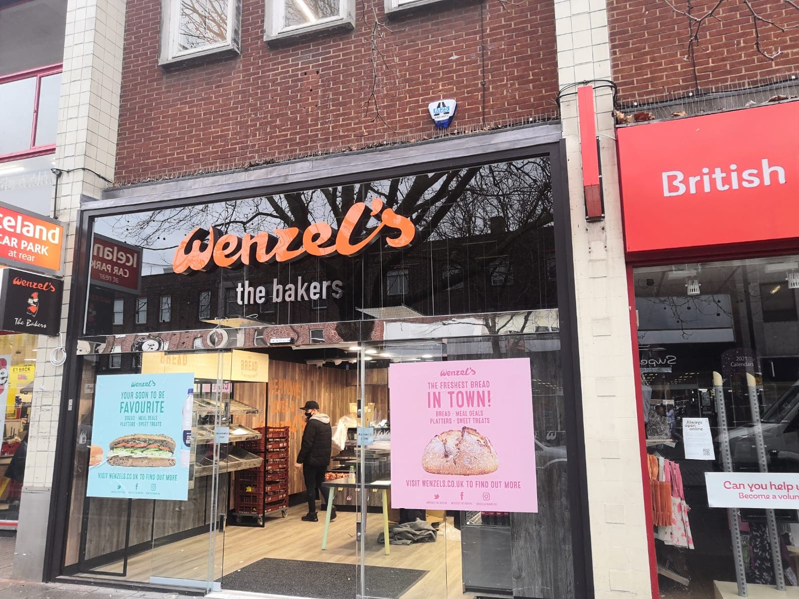 Wenzel's the Bakers - Graffiti Design