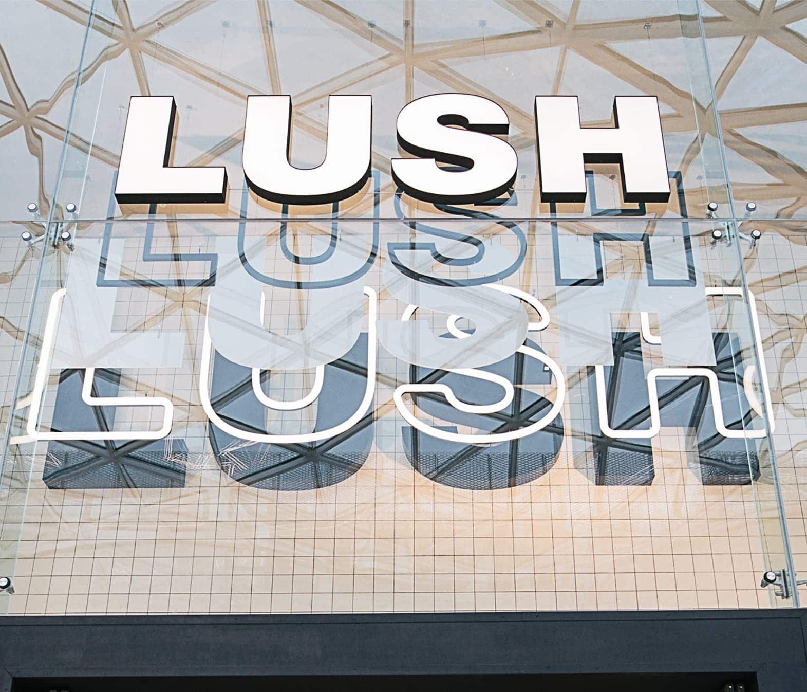 Lush - Graffiti Design